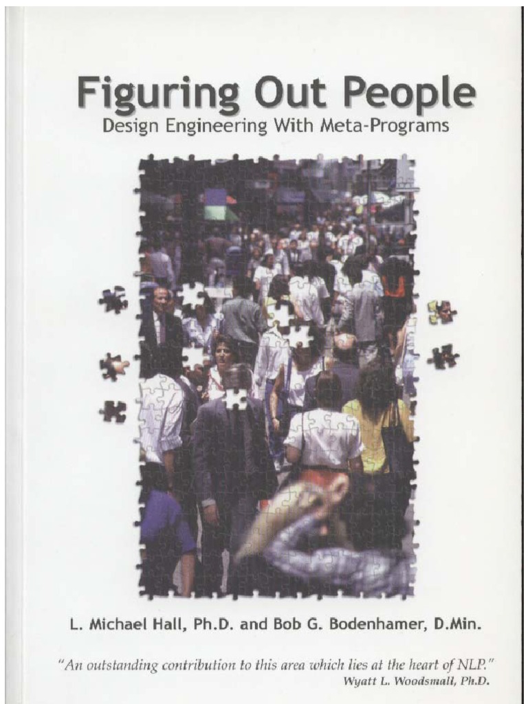 Michael Hall - Figuring Out People (NLP Metaprograms) PDF | PDF