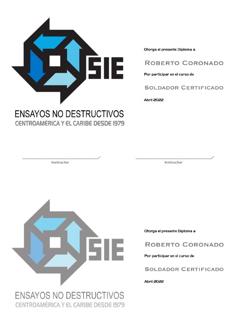 Diploma de Reconocimiento 3 | PDF