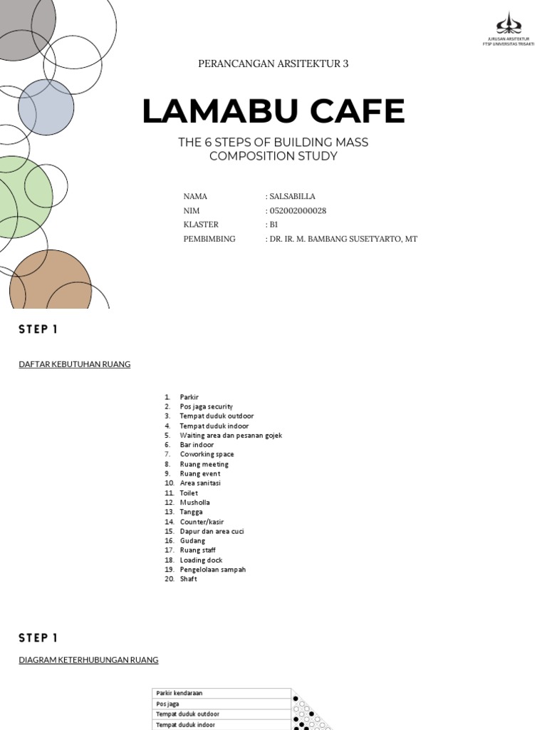 Salsabilla - 052002000028 - Building Mass Composition | PDF