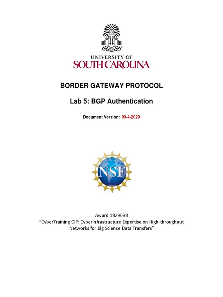 Lab 5 | PDF | Router (Computing) | Routing