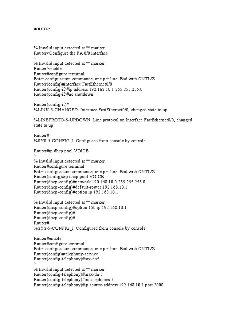 EXamen Cisco | PDF | Router (Computing) | Ip Address