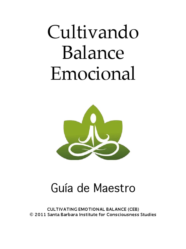 Cultivando Balance Emocional - Diario Emocional | PDF | Las emociones ...