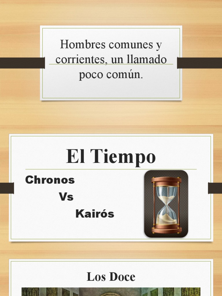 Hombres Comunes y Corrientes, Un Llamado Poco | PDF