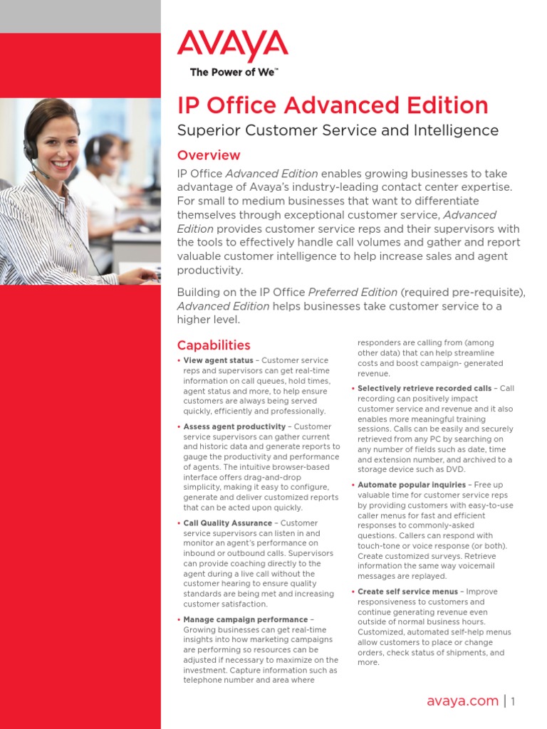 Avaya IP Office Advanced Edition LB4316 | PDF | Microsoft Windows ...
