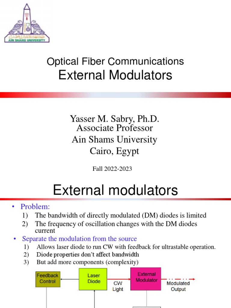 Lecture 6 Modulators | PDF