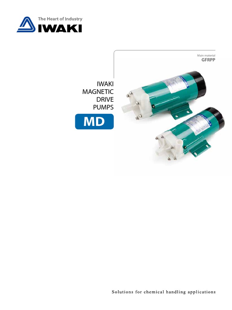 Iwaki MD | PDF | Pump | Viscosity