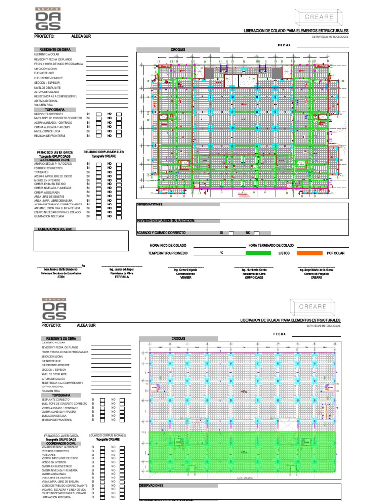 20-Protocolo de Colado Losa | PDF