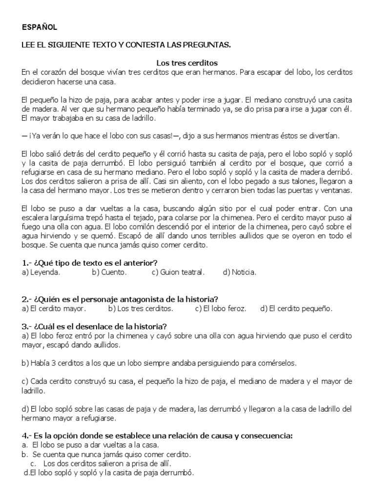 Ejemplo de Examen | PDF