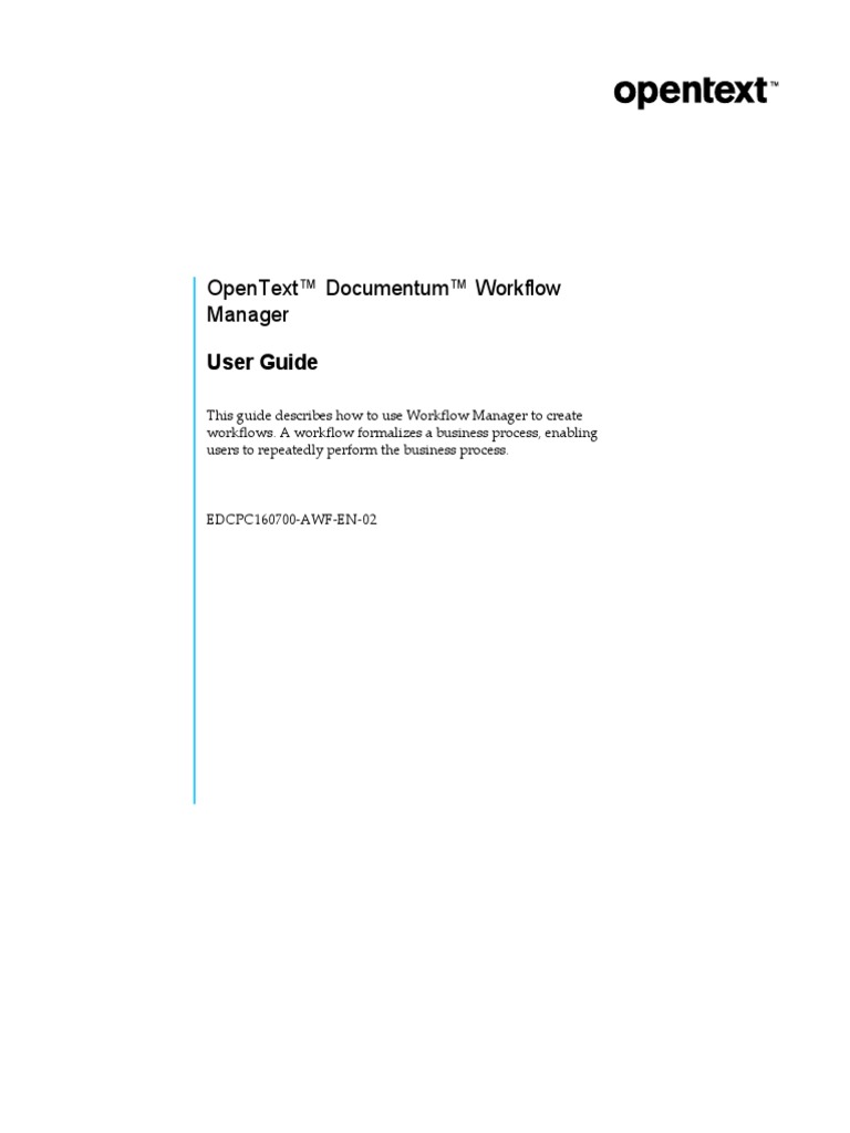 Workflow Manager | Download Free PDF | Workflow | Business Process