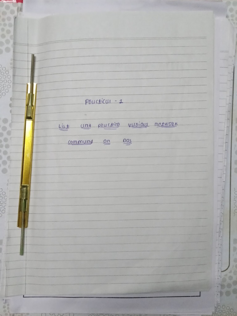 Cns Lab Manual | PDF