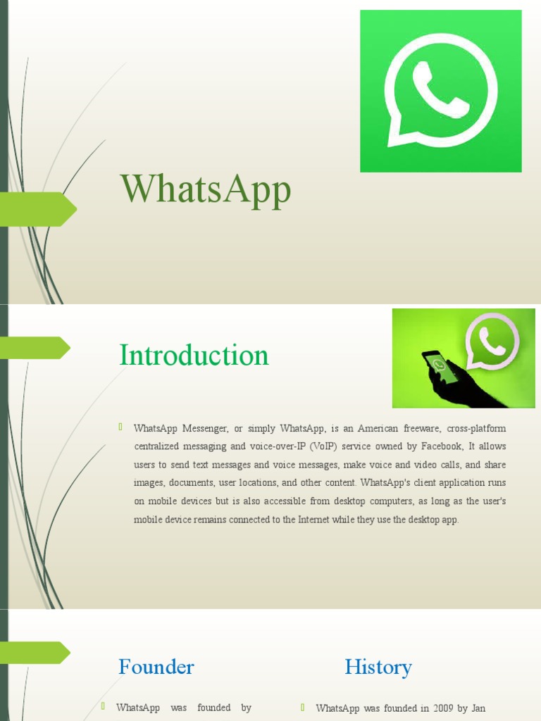 WhatsApp | PDF | Instant Messaging | Computing