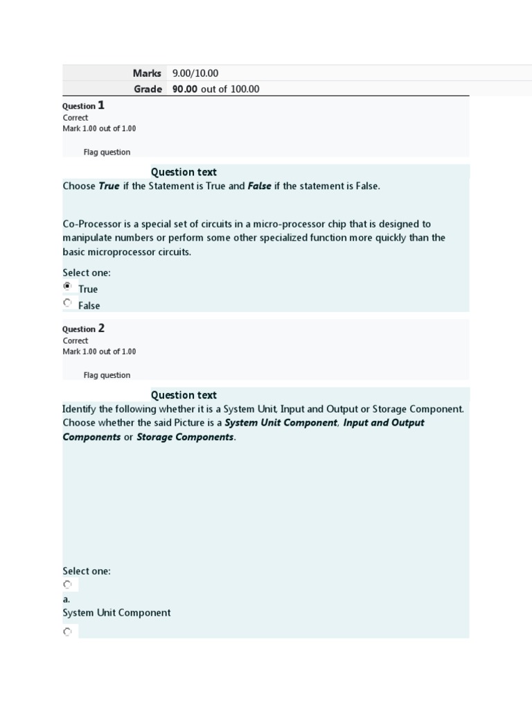 UGRD-ITE6100-2213T Introduction To Computing Midterm Q1 | Download Free PDF | Computer Data ...