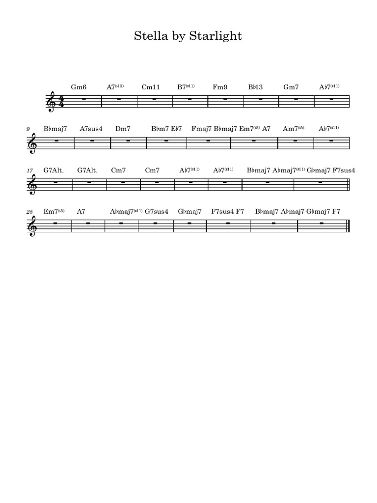 Stella by Starlight | PDF