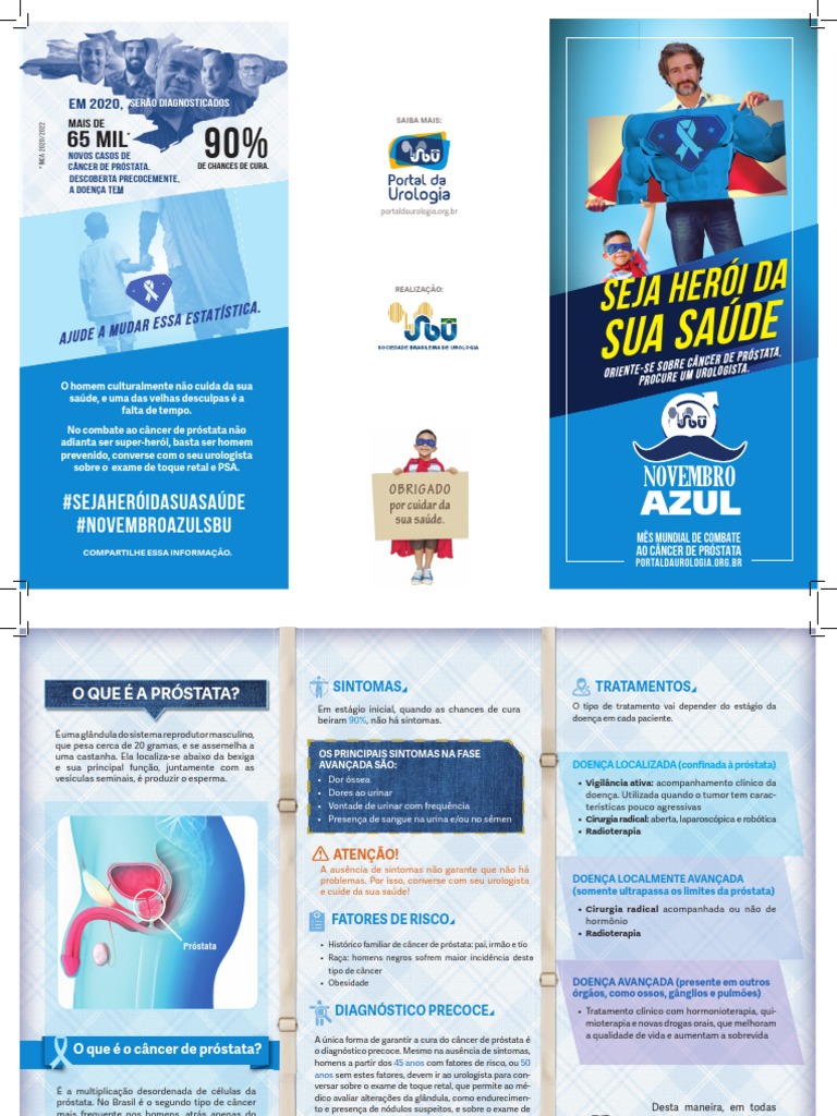 Folder 2020 FINAL | PDF | Câncer de próstata | Câncer