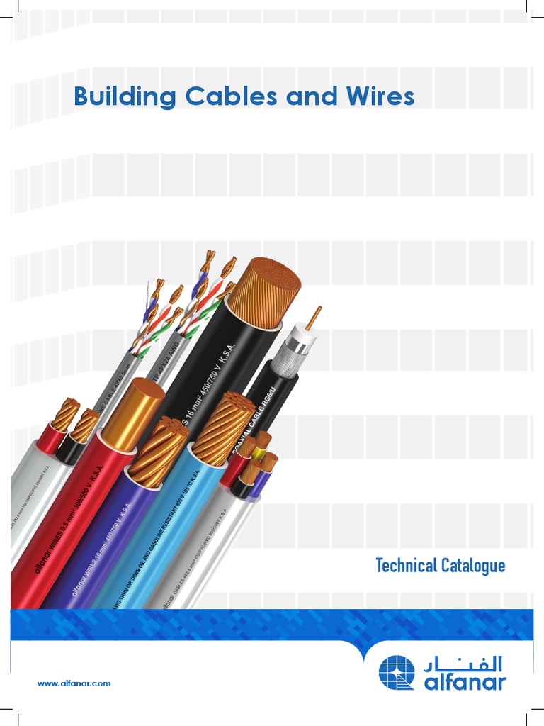 كوابل الفنار الكوابل المنزلية | PDF | Electrical Wiring | Insulator ...