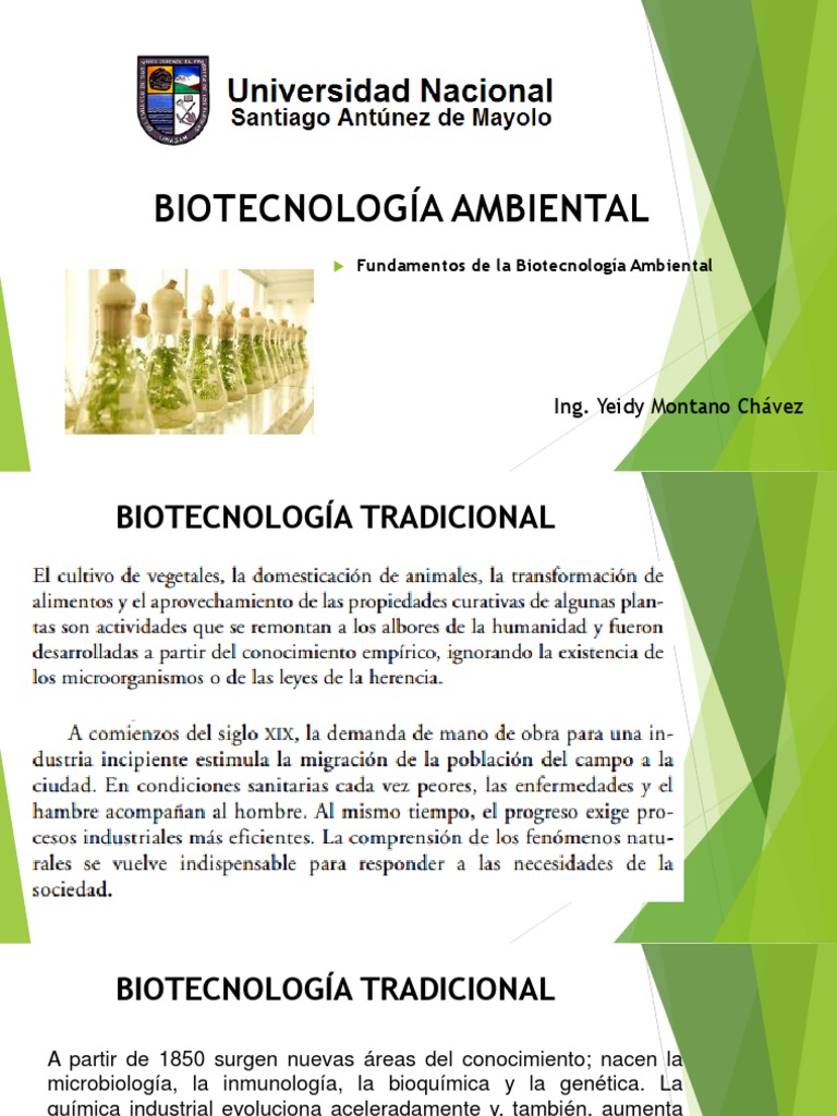 Biotecnología Ambiental: Fundamentos y Aplicaciones | PDF ...