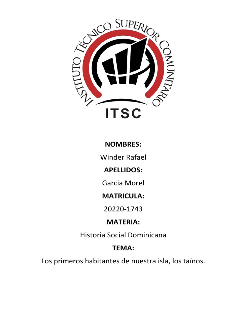 Los Tainos y Su Cultura | PDF