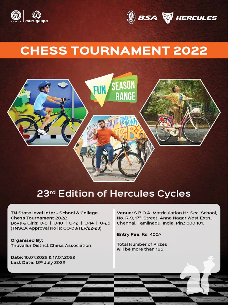 Chess Tournament 2022 | PDF | Chess
