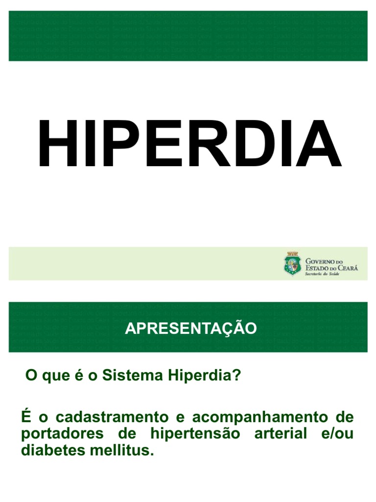Aula Hiperdia | PDF