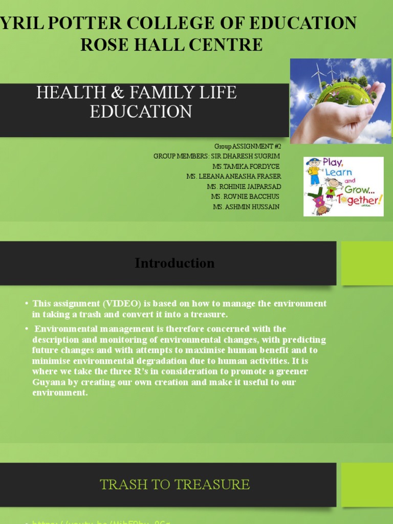 Health & Family Life Education | PDF