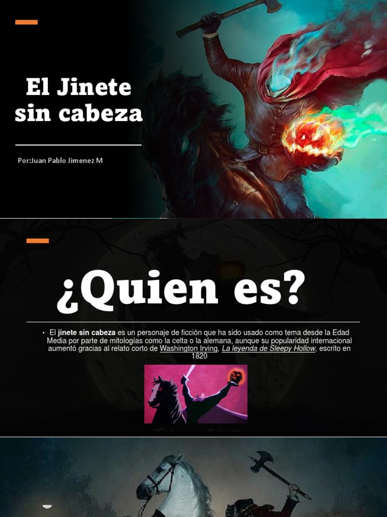 La leyenda del jinete sin cabeza | PDF