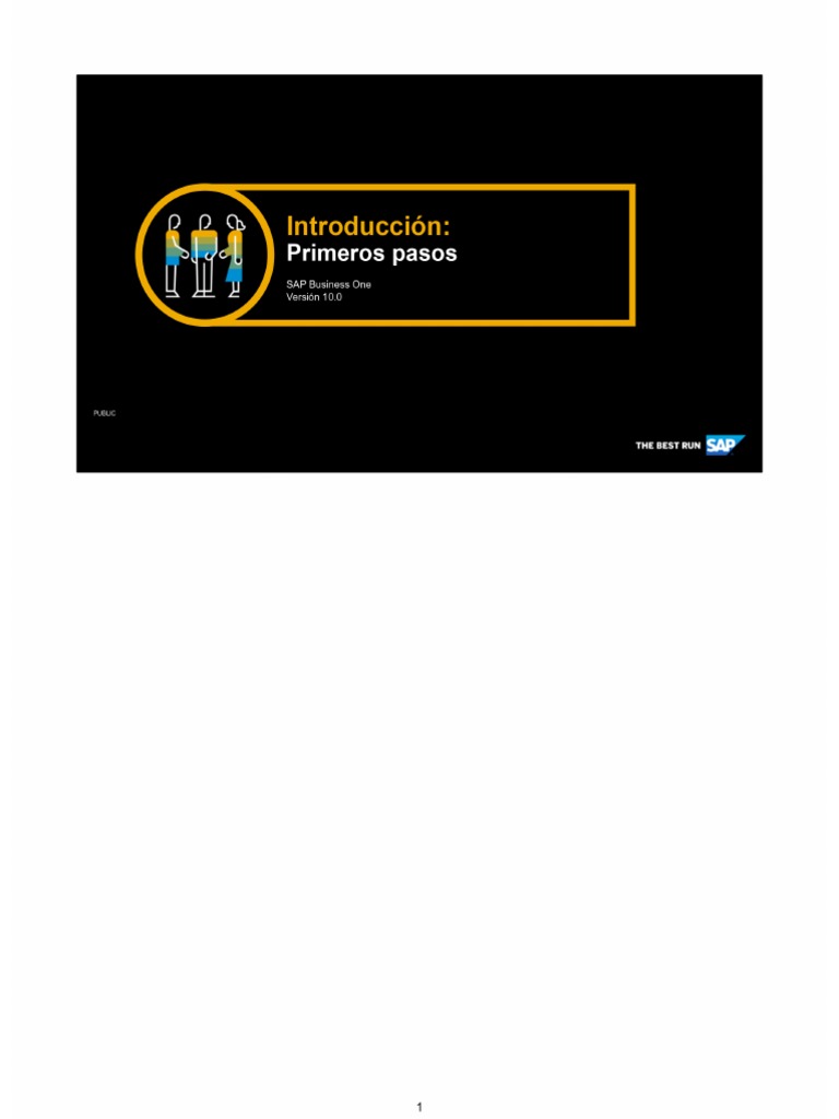 SAP PPT Template | PDF