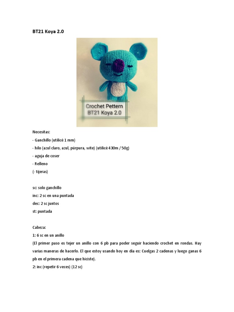 BT21 Koya - PDF | PDF | Tejer