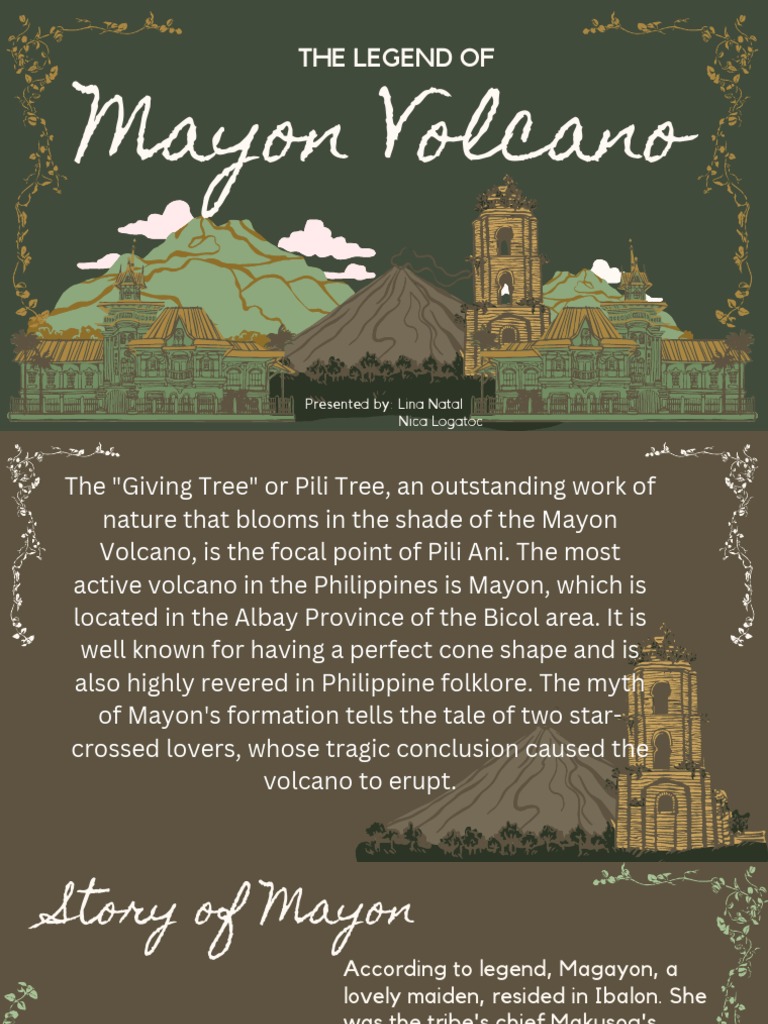 The Legend of Mayon Volcano | PDF | Volcano | Volcanism