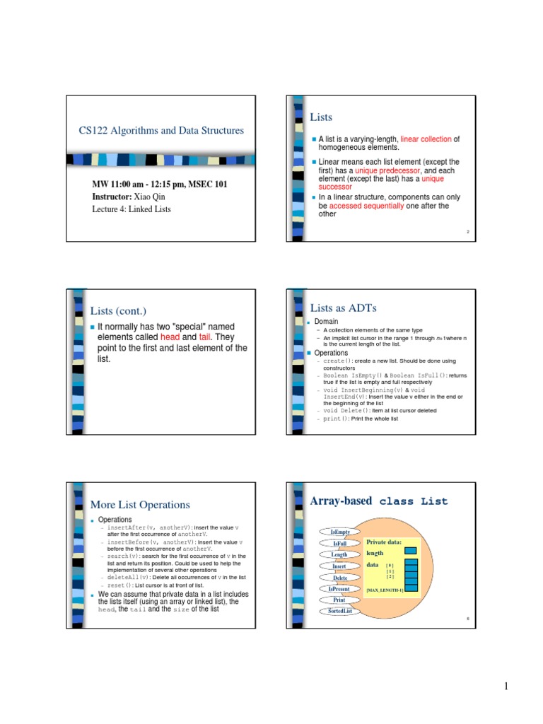 Lecture 4 Pdf Pointer Computer Programming Information Technology Management