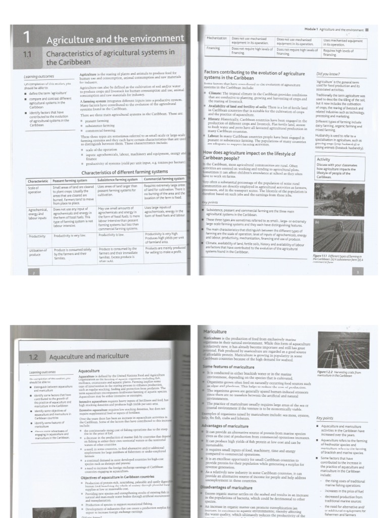 CAPE Environmental Science Study Guide | PDF