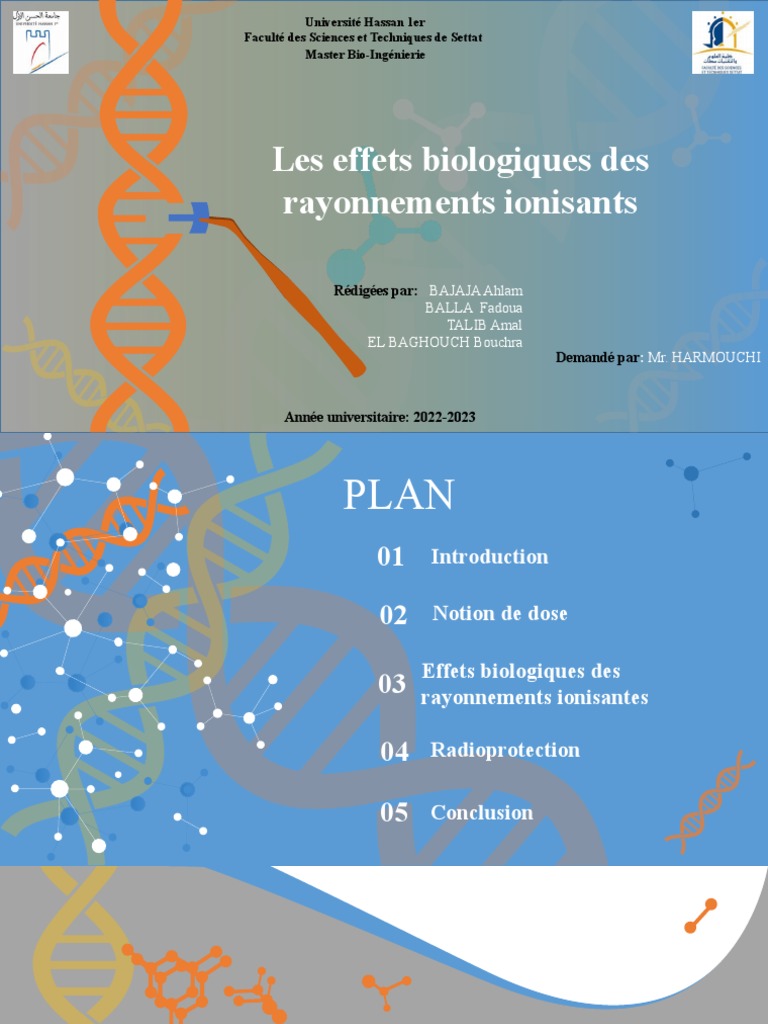 Radioprotection | PDF | Dose absorbée | Rayonnement ionisant