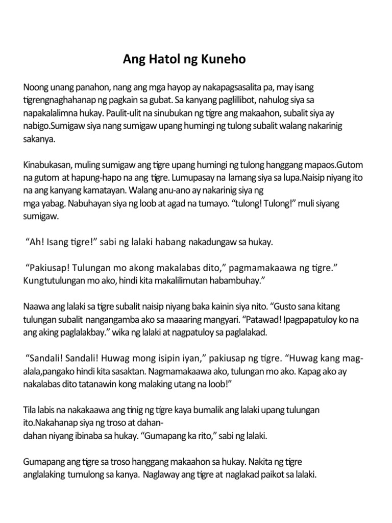 Ang Hatol NG Kuneho | PDF