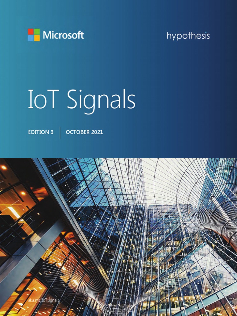 IoT Signals Edition 3 Thought Paper en | PDF | Internet Of Things ...
