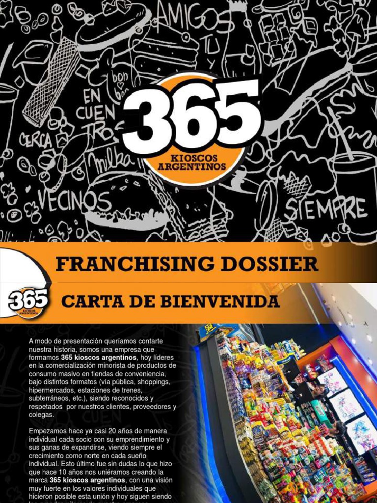 Franquicia 365 Kioscos Argentinos | PDF | Marca | Calidad (comercial)