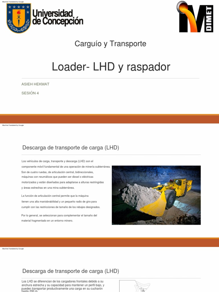 Loader-LDH - Scraper-1 | PDF | Neumático | Minería