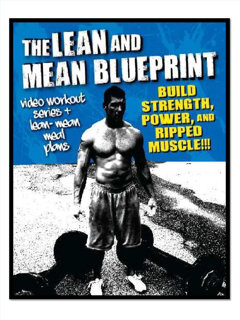 PDF Lean and Mean Blueprint Manual DL | PDF | Strength Training ...