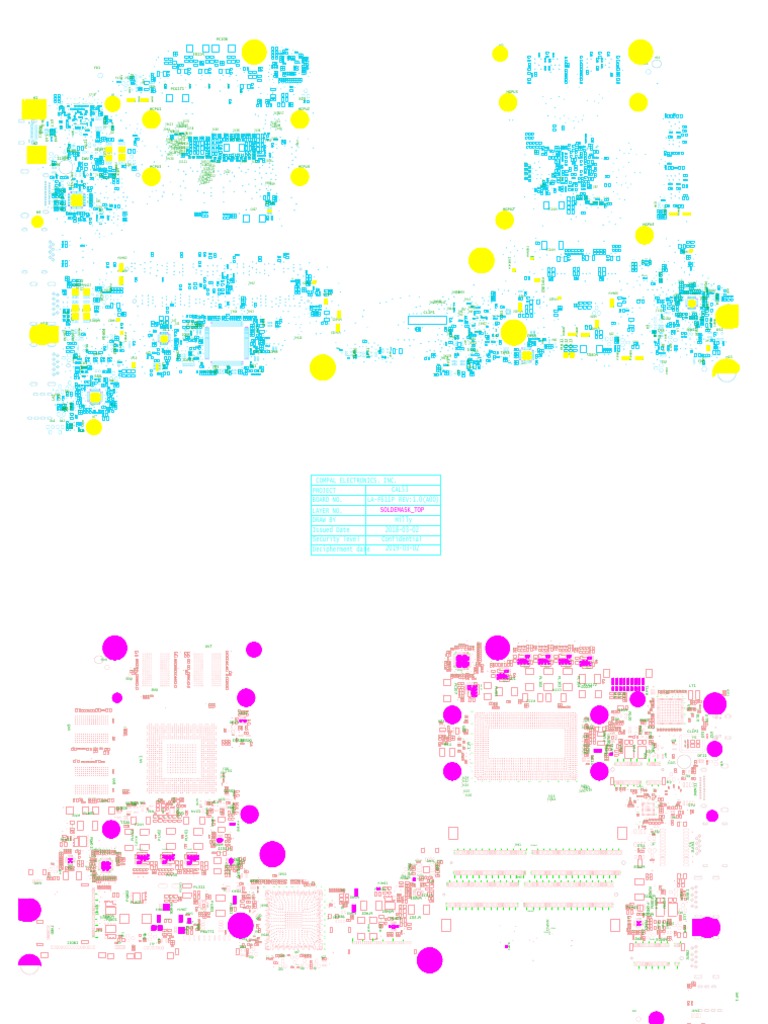 Compal LA-F611P CAL53 r1.0 (A00) Boardview | PDF