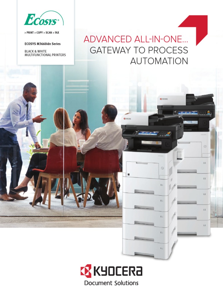 ECOSYS M3660idn Series Brochure | PDF | Cloud Computing | Information Age