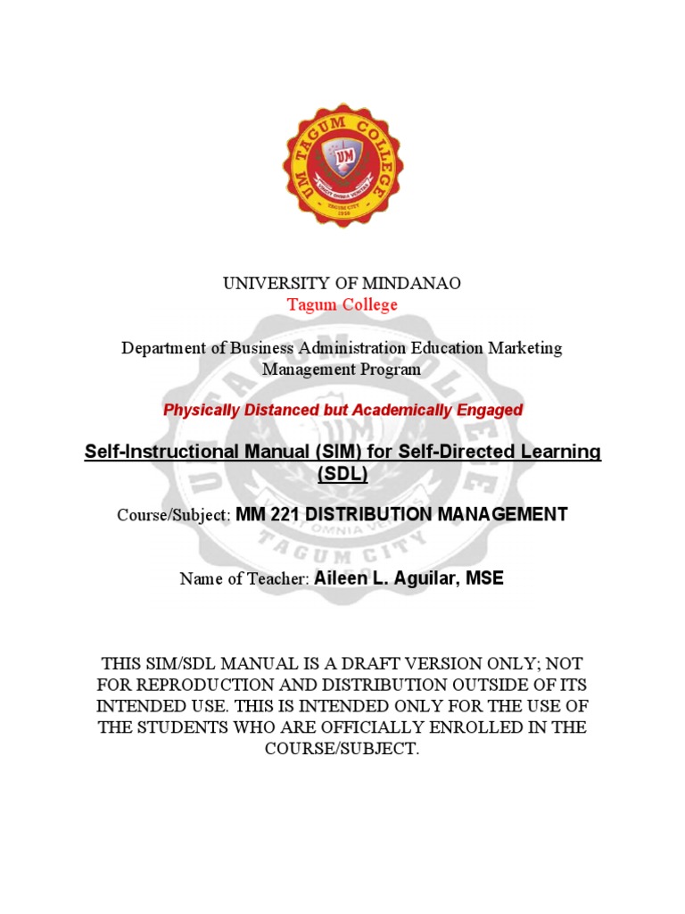 Distribution Management Sim | PDF | Franchising | Retail