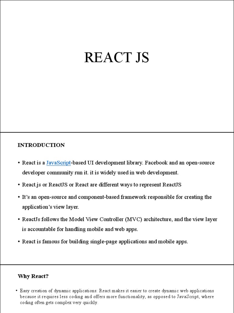 React JS | PDF
