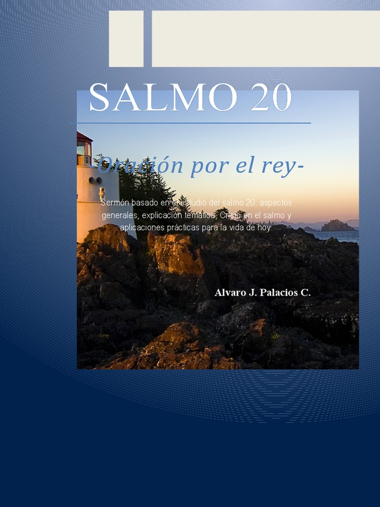Salmo 20 | PDF | Salmos | David
