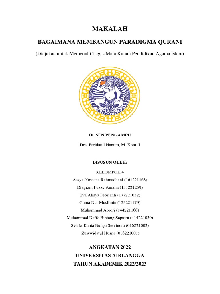 Makalah Pai - Kel 4 - PDB A74 | PDF