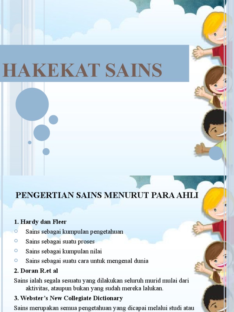 Hakikat Sains | PDF