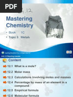 Chemsheets GCSE 1282 Revision 18 ANS | PDF | Mole (Unit) | Methanol