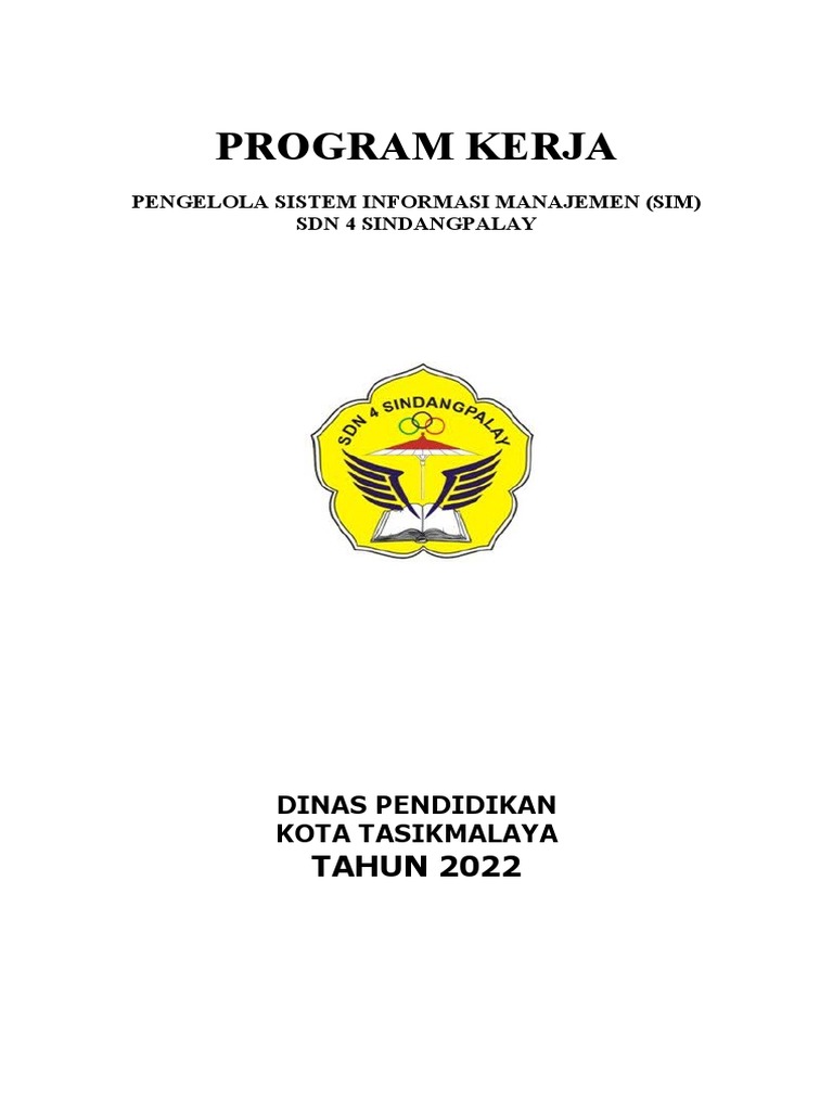 Program Kerja Sim | PDF