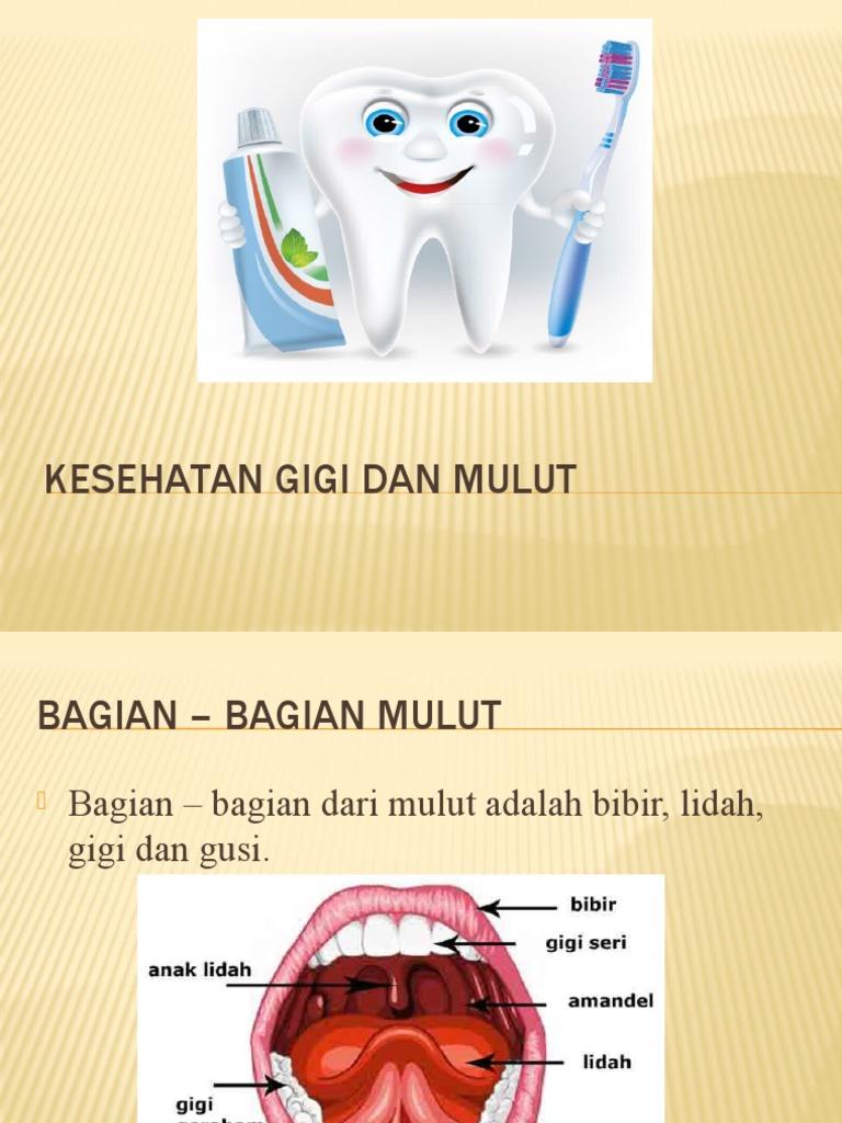 Materi Penyuluhan Dokcil Kesehatan Gigi Dan Mulut | PDF