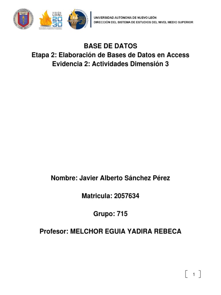 Jasp Ev2 BD | PDF | Ventana (informática) | Bases de datos
