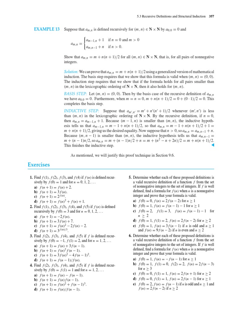 Recursions Problems | PDF | Mathematical Objects | Abstract Algebra