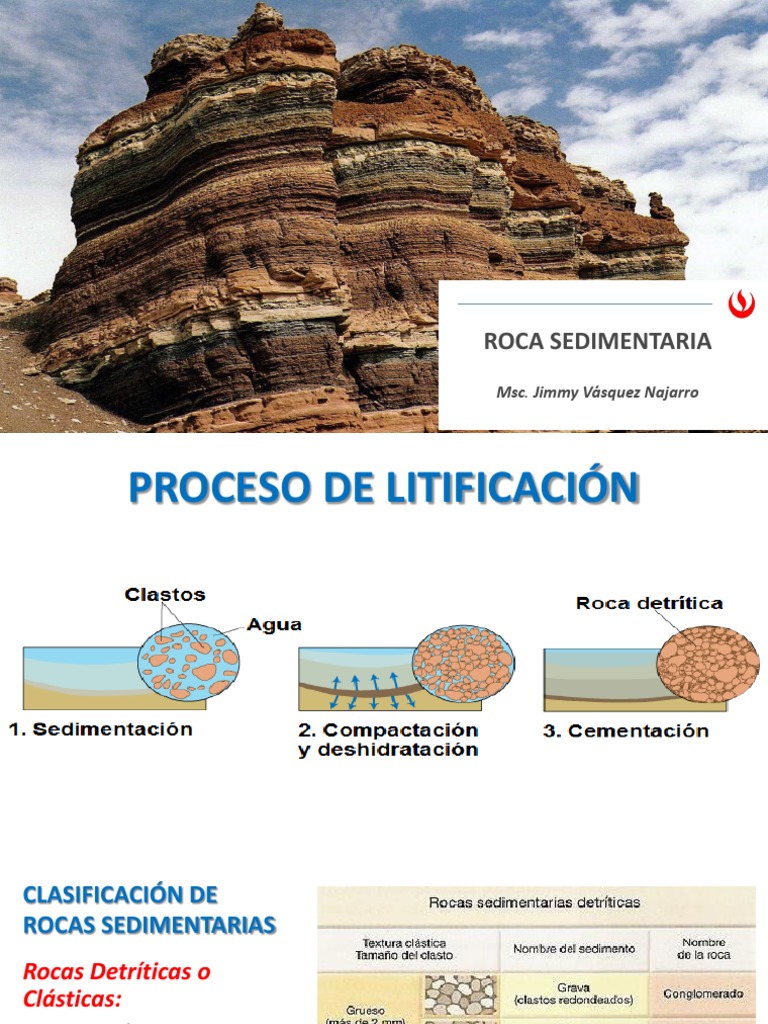 Formación y Clasificación de Rocas Sedimentarias | PDF | Roca (geología ...
