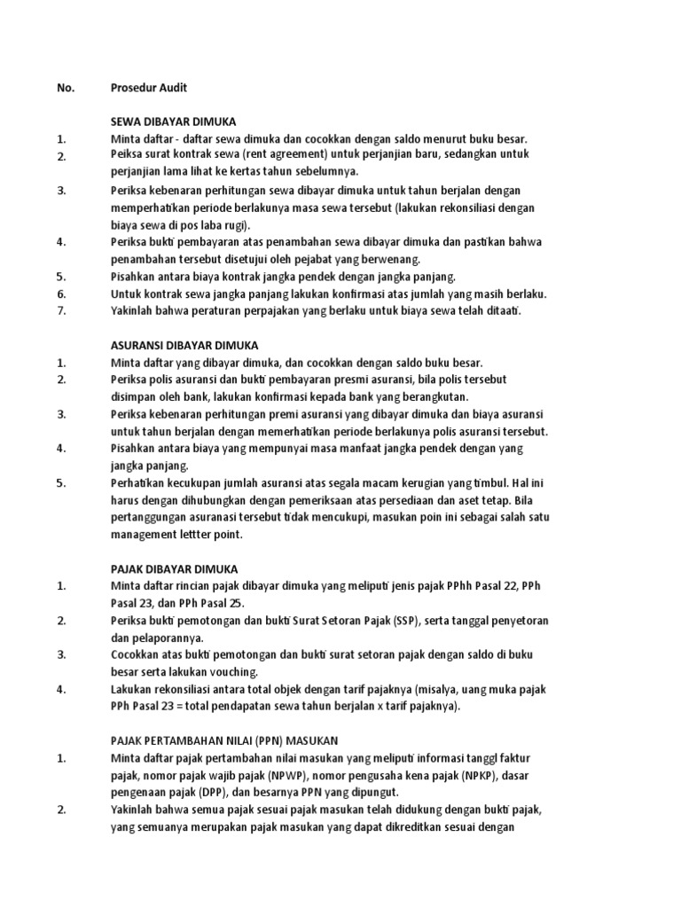 Modul 5 - Lab Audit 2 | PDF | Bisnis | Pengelolaan Keuangan & Uang